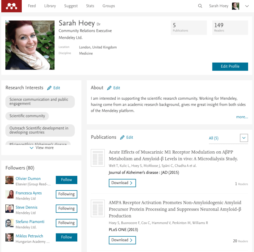 Academic Features – Mendeley Blog