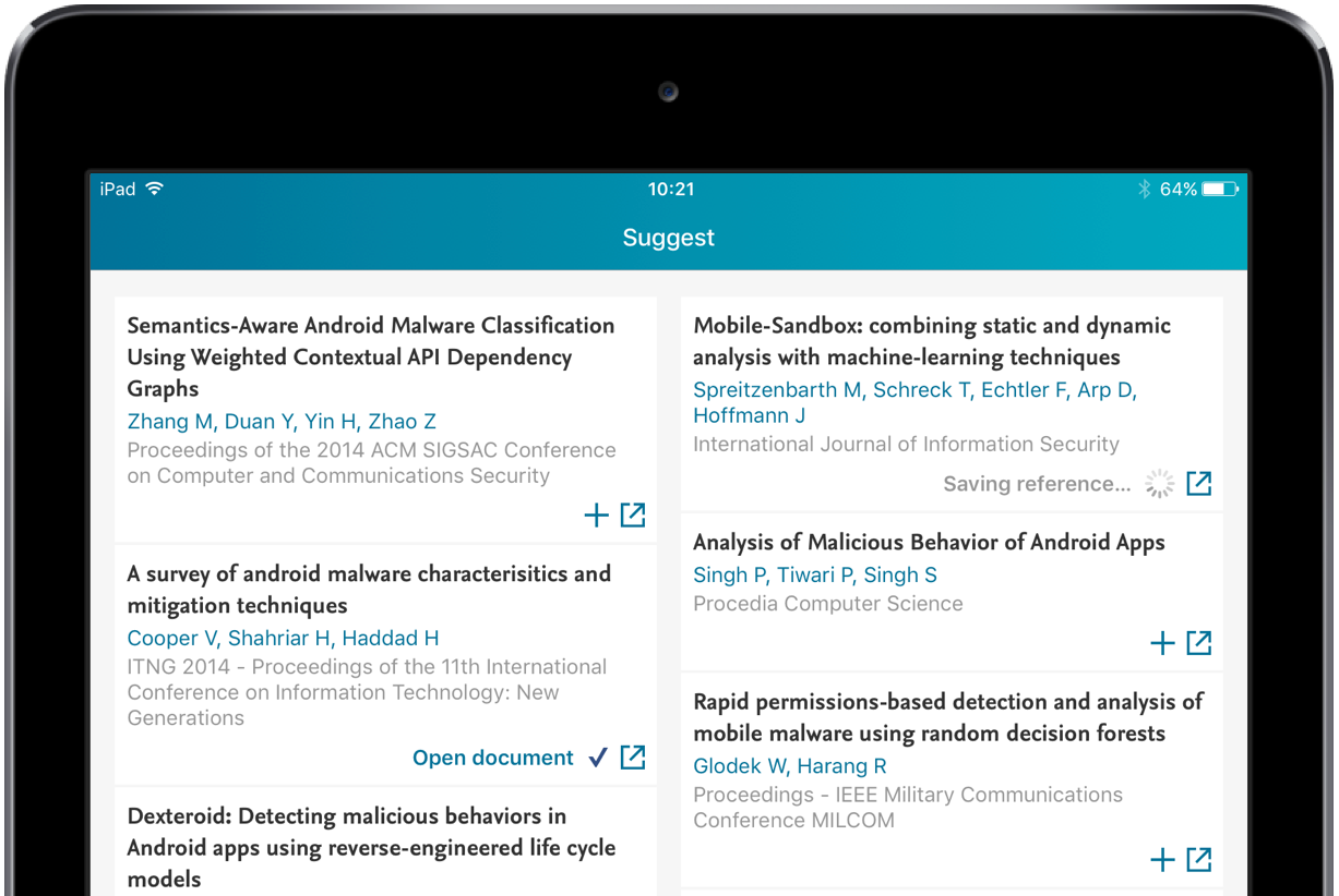 2 New Reasons to Love Mendeley on your mobile – Mendeley Blog