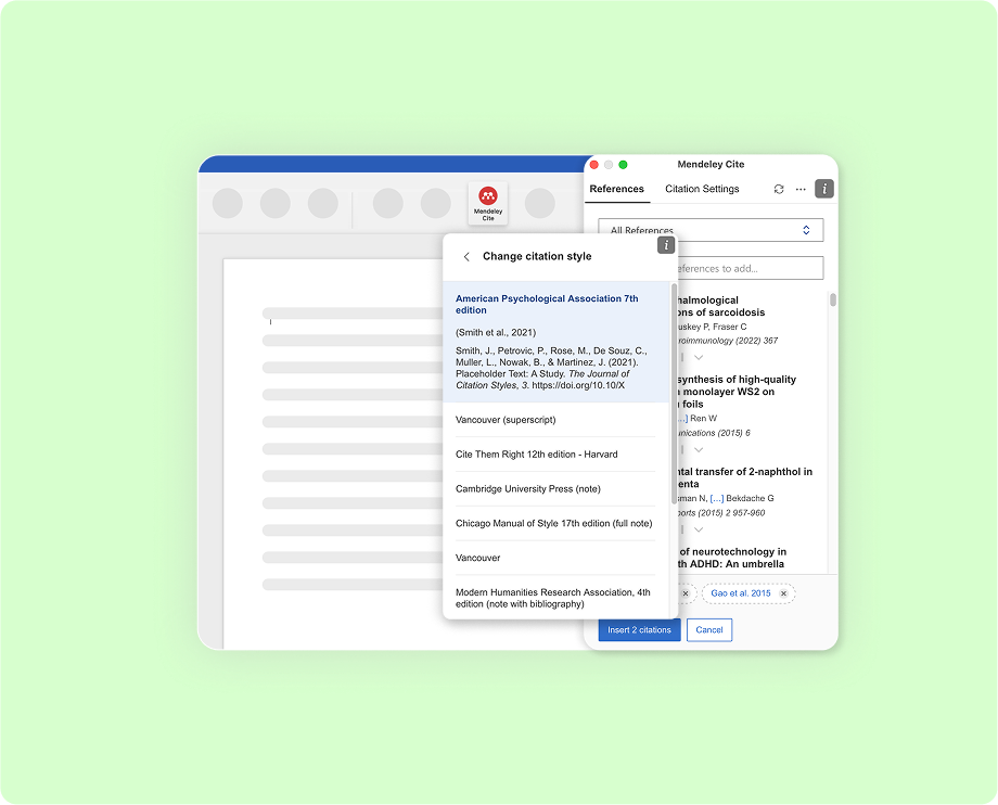The Most Popular Citation Styles, Revealed! – Mendeley Blog
