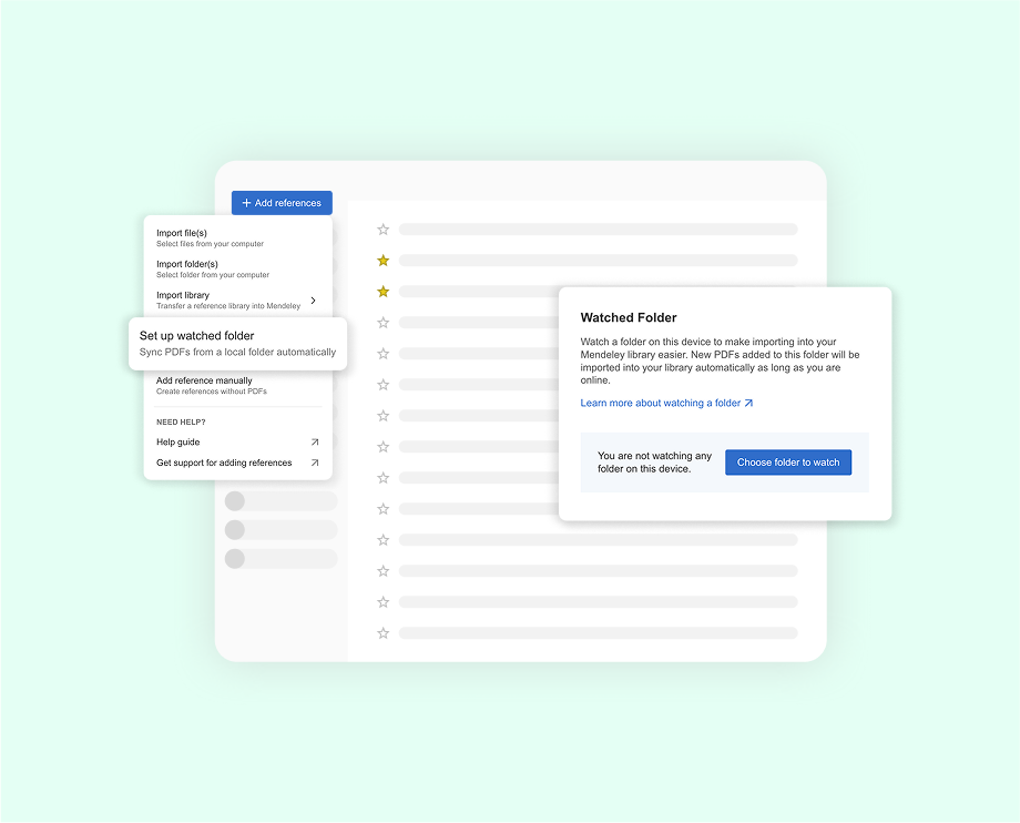 Streamline your workflow: Watched Folders are now in Mendeley Reference Manager! – Mendeley Blog